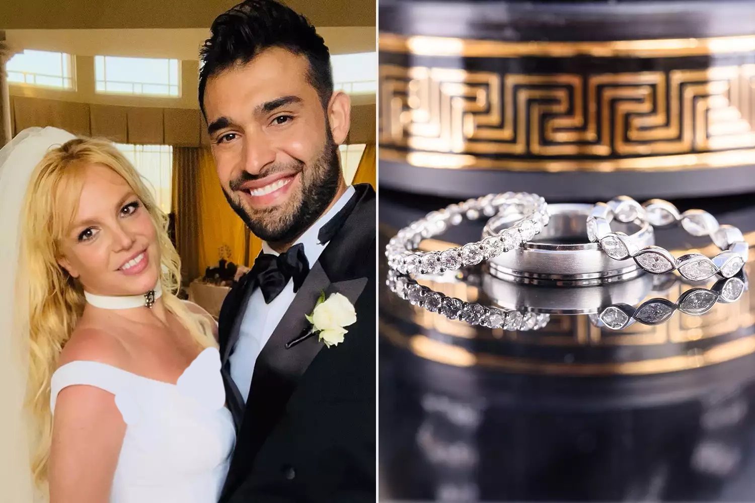 عکس ها و ویدیوهای عروسی بریتنی اسپیرز و سام اصغری