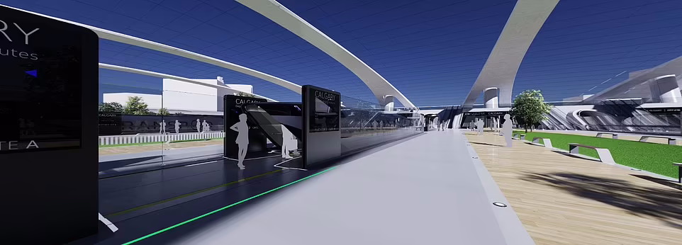 FluxJet پلتفرم کاملاً برقی ترکیبی از قطار و هواپیما با سرعت 1000 کیلومتر