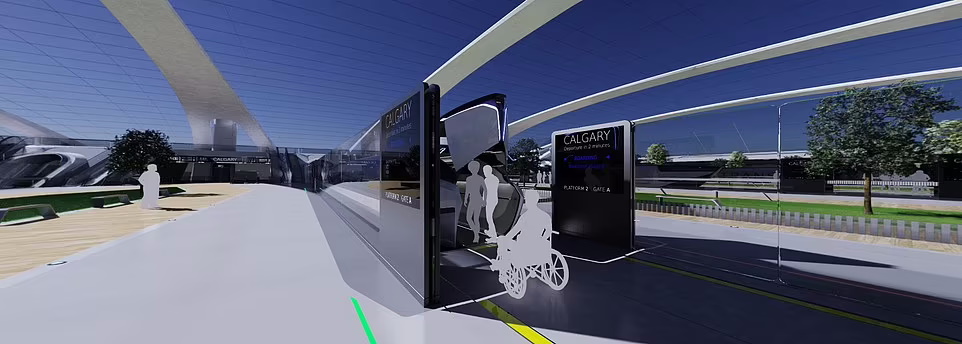 FluxJet پلتفرم کاملاً برقی ترکیبی از قطار و هواپیما با سرعت 1000 کیلومتر