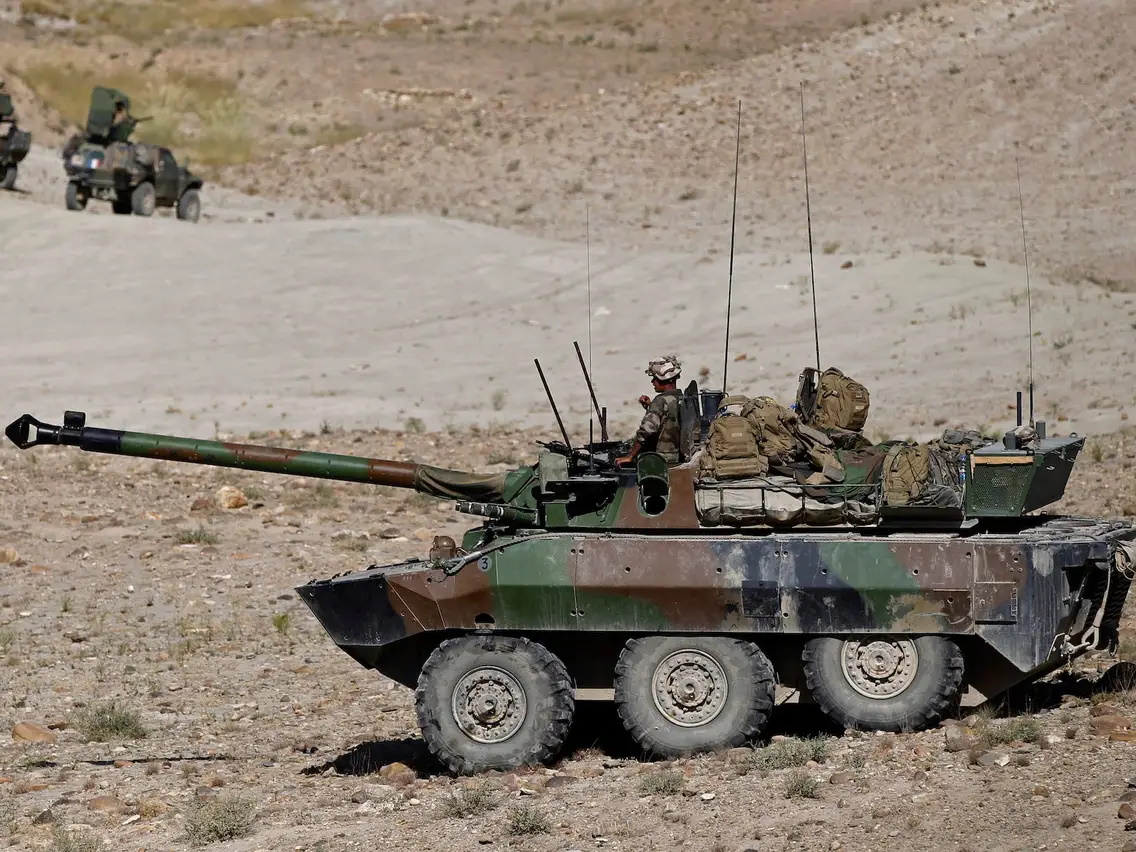 AMX-10RC خودرو زرهی فرانسوی در راه اوکراین