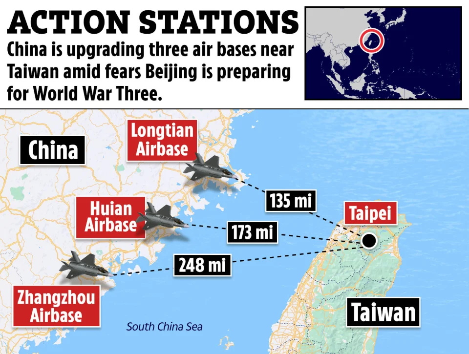 نتیجه شبیه سازی جنگ ایالات متحده و چین بر سر تایوان