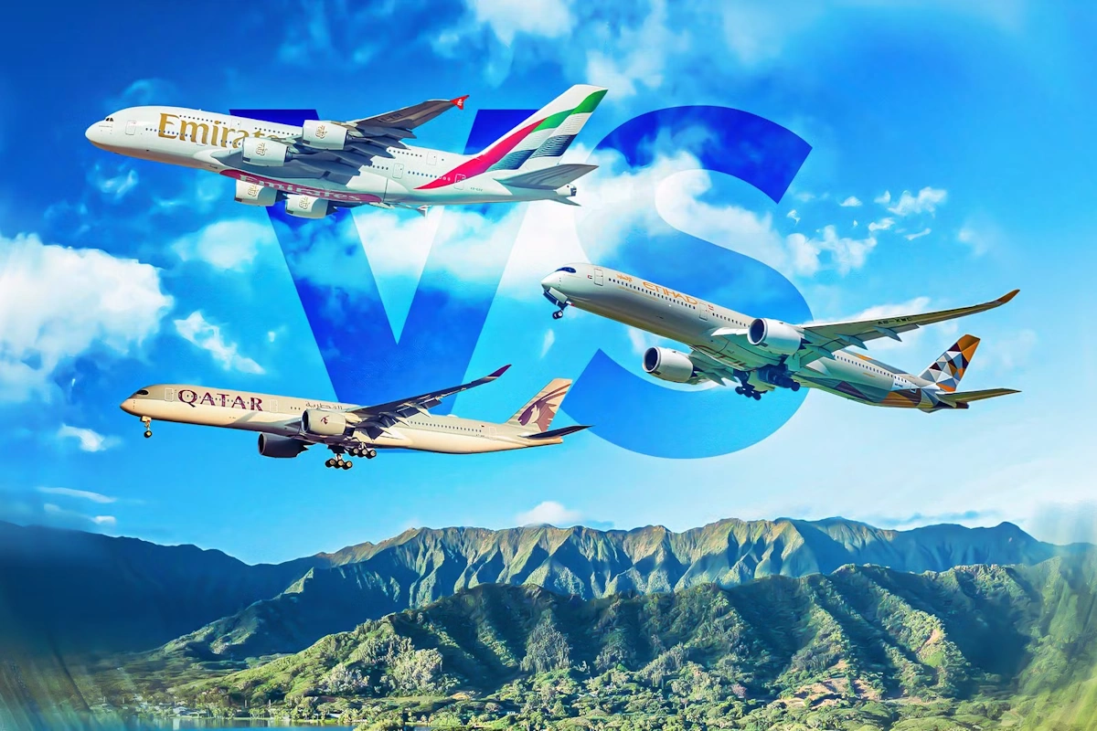 مقایسه ناوگان امارات، اتحاد و قطر ایرویز